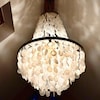 Seashell Ceiling Light Tiered, Bali Seashell Chandelier, Lampshade From ...