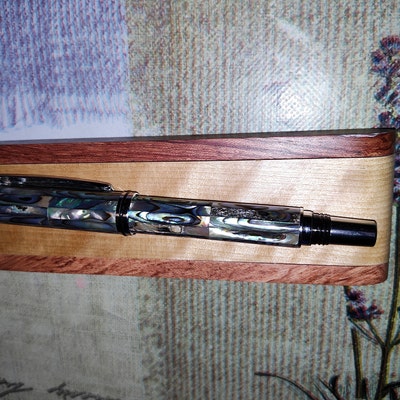 Natural Handmade Abalone Sea Shell Rollerball Pen, Mother of Pearl ...