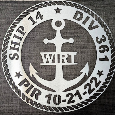 US Navy Decorative Metal Sign Navy Sign Authorized Seller - Etsy