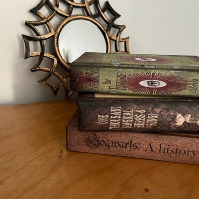 Wizarding Prop Books - Etsy