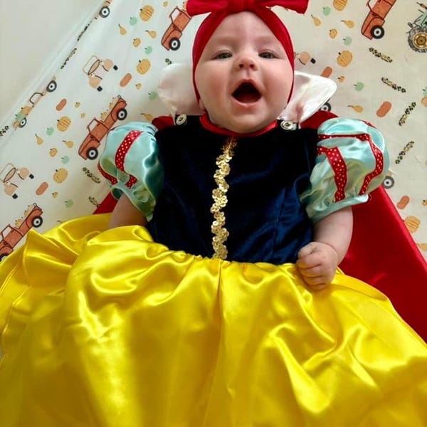 Handmade Snow White Dress-snow White Costume- Disney Princess ...