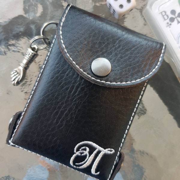 Playing Card Case, 3D Pouch, Playing Cards Bag, Digital Embroidery ...