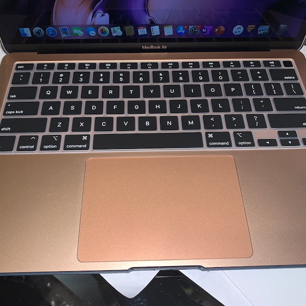 Black Silicone Keyboard Cover, MacBook Pro 13, MacBook Air Keyboard ...