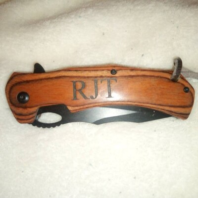 Engraved Hunting Knife Personalized Pocket Knife Hunting - Etsy