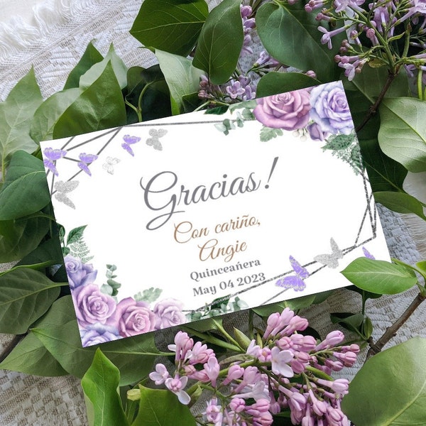 Quinceañera Welcome Sign, Tiara Princess Purple Silver Rose, Butterfly ...