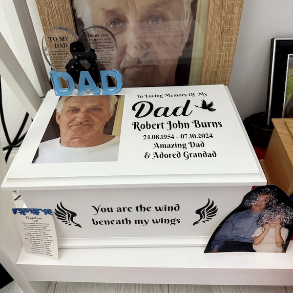 Baby/childs Teddy Tall Ashes Casket/urn/box With Clasp Memorial Box ...
