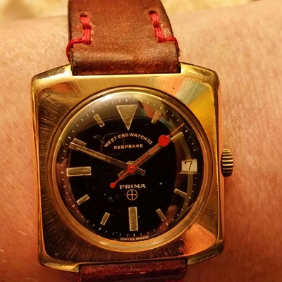 Rare Vintage Herman Delux, Men's Wristwatch, Swissmade Watch ...