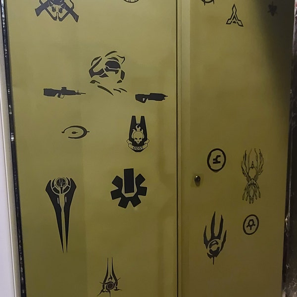 Halo Inspired Decals - Etsy