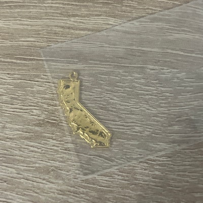 Vermeil Heart Outline Tiny Charms 18k Gold Plated Over Sterling Silver ...