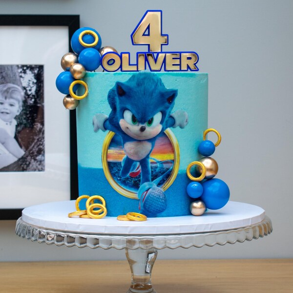 Gamer Cake Topper / Personalised Gaming Birthday Topper / Game ...
