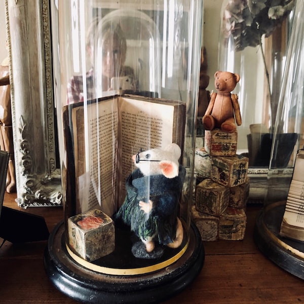 Homeless Mouse, Collectible Doll, Felted Mouse, Soft Sculpture, Felted ...