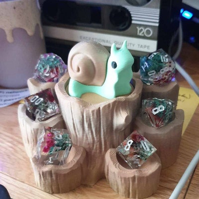 Dice Tree 3D Printed Dice Guardian D&D Tabletop RPG Dice Storage ...