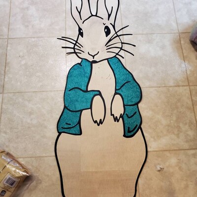 Peter Rabbit SVG File DXF File EPS File Png File - Etsy Singapore