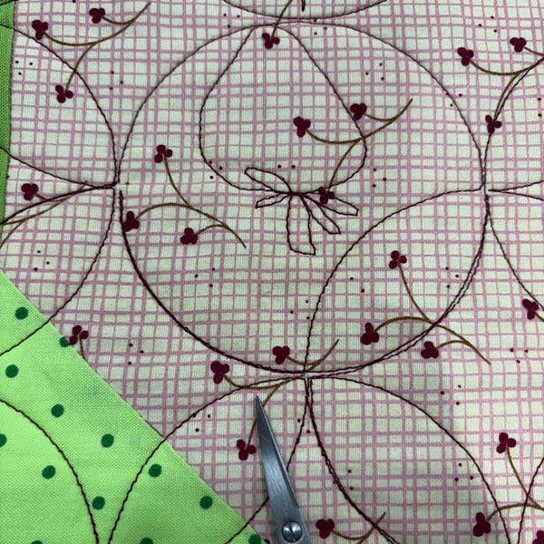 Mirrors 1 & 2 Digital Edge-to-edge Quilting Pattern for Longarm ...