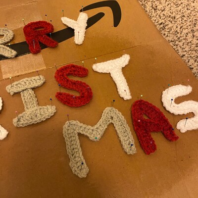 Uppercase Letters Applique Pack Crochet Pattern Digital Download - Etsy