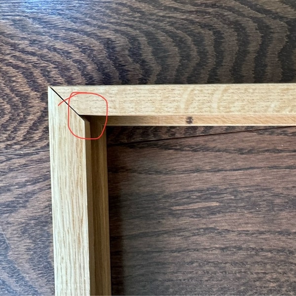 Samsung Frame TV Handmade Real Wood Bezel - 65'' Model - Etsy