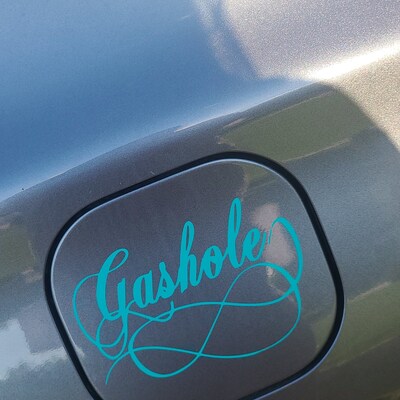 Gashole Vinyl Sticker Decal - Etsy