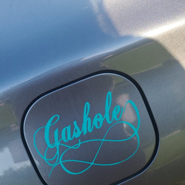 Gashole Vinyl Sticker Decal - Etsy