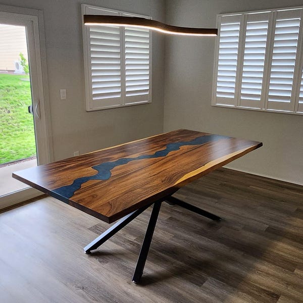 Big SALE! 14ft Extra Long Live Edge Slab, Extra Long Conference Table ...