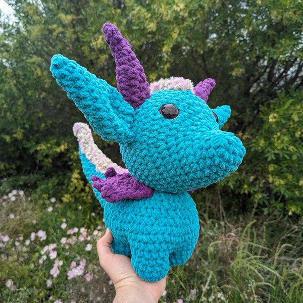 Darla the Baby Dragon OFFICIAL Pattern - Etsy