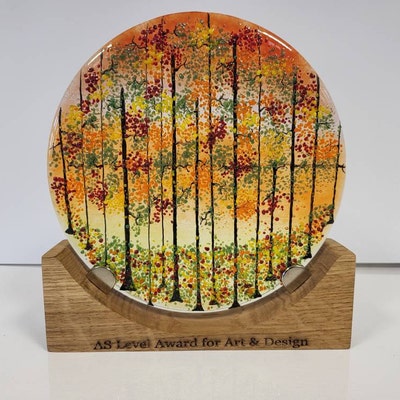 Fused Glass Display Stands With Central Groove for Glass Fusion Stands ...