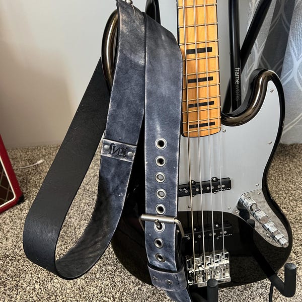 Aged Leather Belt Studded. Skull Loop Design. 2 Inches Wide. BLACK - Etsy