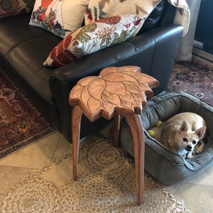 Lotus Flower Plant Stand Plant Stool Plant Shelf Side - Etsy