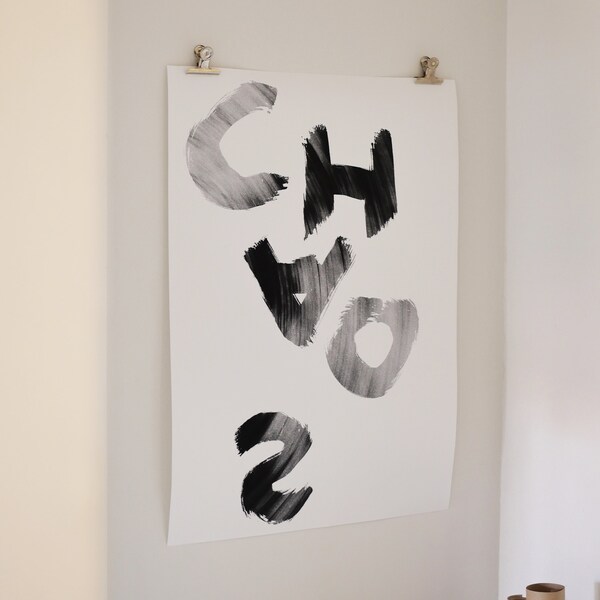 Sign Language Alphabet Poster, International Sign IS Art Print ...