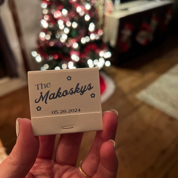 My Apartment Sparkle Matches - Personalized 30 Strike Matchbooks ...