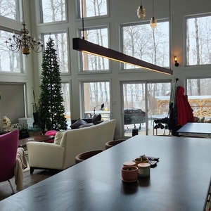 Alpine Linear Suspension Pendent Light Modern Chandelier - Etsy