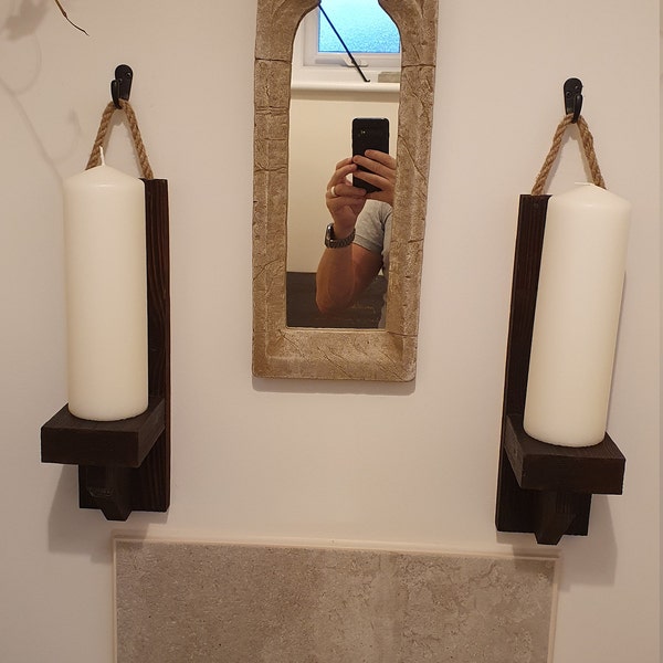 Beautiful Gothic Church Stone Lancet Mirror - Etsy UK