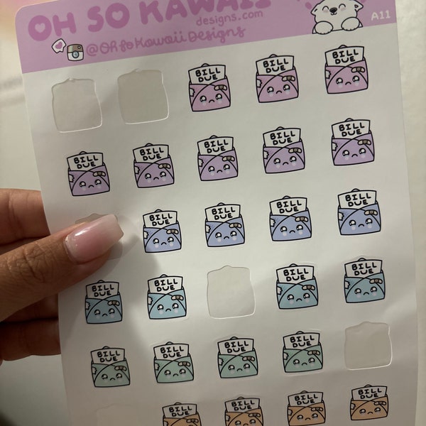 Kawaii College Stickers for School Teacher Student Planner Homework ...
