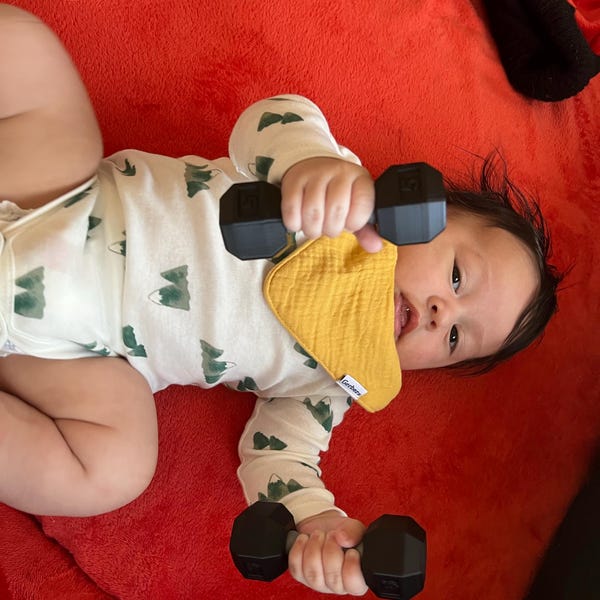 Mini Baby Weight SET, Perfect for Fitness Lovers and Baby Gifts! - Etsy