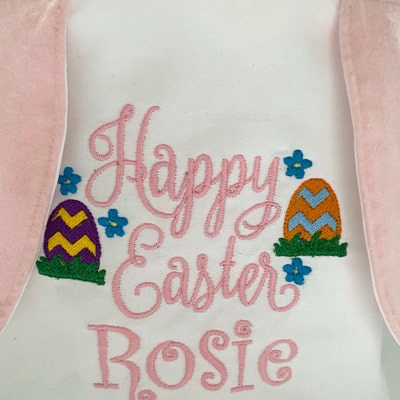 Happy Easter With Eggs Embroidery Design 7 Sizes 10 Formats DST PES ...