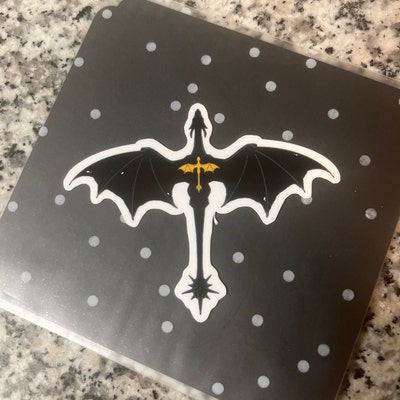 Sticker Fourth Wing Fantasy Sticker Bookish Sticker Booktok Gift for ...