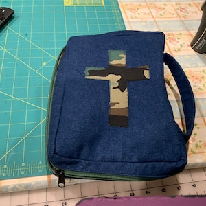 Zippered Bible Cover SEWING PATTERN, DIY - Etsy