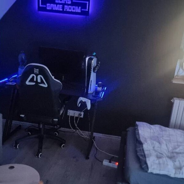 Custom Boys Name Neon Led Wall Panel Decor,game Room Led Decor,gamer ...
