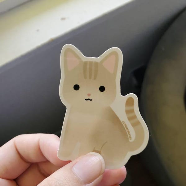 Ladybug Lady Beetle Waterproof Die Cut Sticker | Kawaii Chibi Bug ...