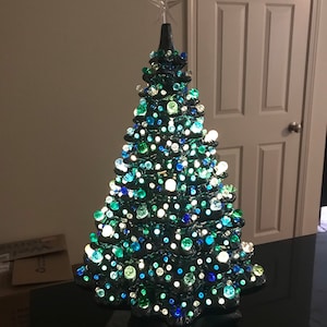 Atlantic 314 Lava Ceramic Tree With Mother of Pearl - Etsy