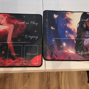 Lorcana Playmat With Zones, the Little Mermaid Themed TCG Playmat ...