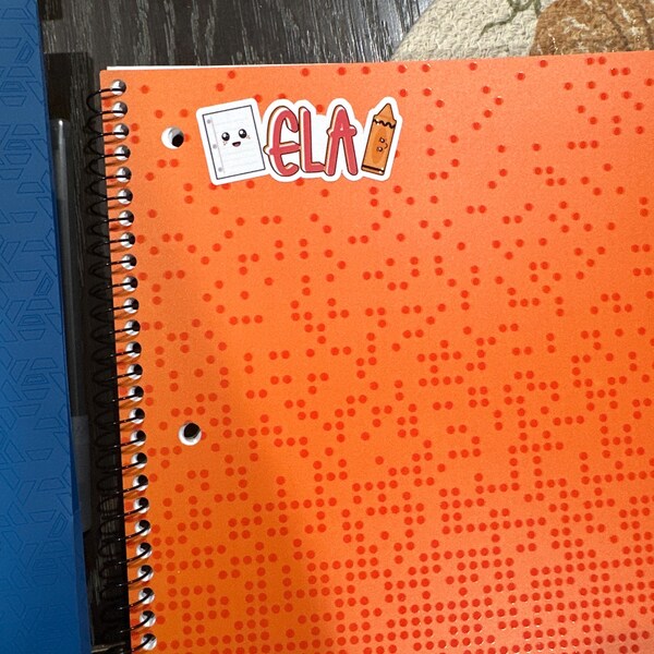 Custom Notebook Labels for School / Notebook Decoration Stickers ...