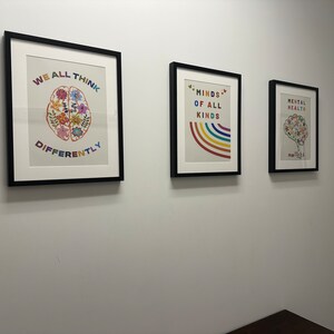 Neurodiversity Digital Poster,we All Think Differently Print,brain Art ...