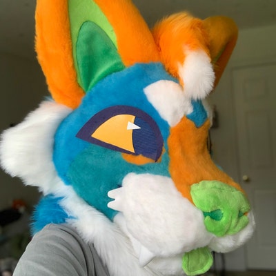 Fursuit NECK Pattern for Head DIY PDF Digital Download Template for ...