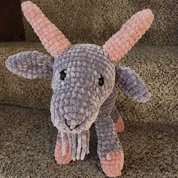 Goat Amigurumi Pattern, Crochet Farm Animals Pattern, Plush Goat ...