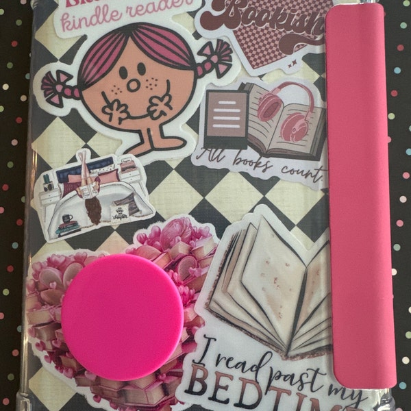 Little Miss Kindle Reader Sticker, Kindle Lover, Kindle Stickers ...