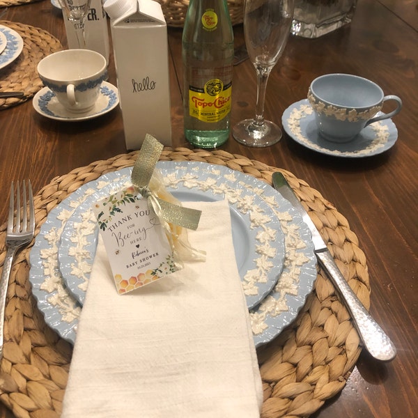 Editable Rustic Honey Bee Bumble Bee Baby Shower Thank You for Being ...