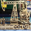 Laser Cut 3D Nascar Car Puzzle: CNC Template (digital File) - Etsy
