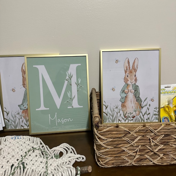Peter Rabbit Prints,boys Nursery Prints,new Baby,nursery Decor,peter ...