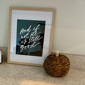 Large Poster: I Have Seen the Goodness of God - Etsy