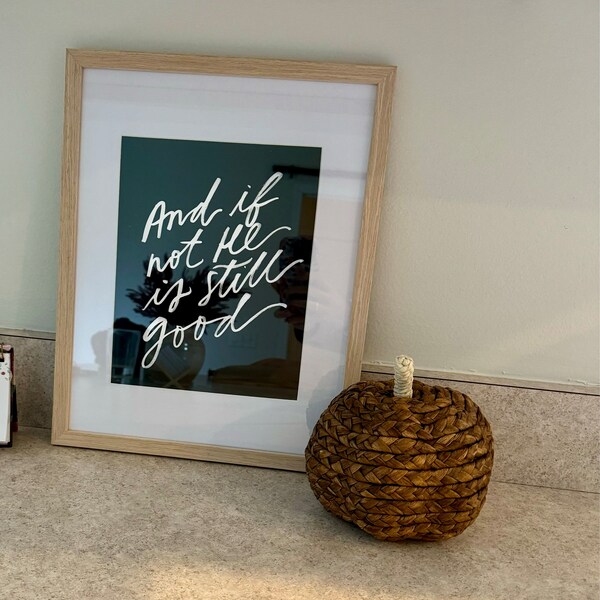 Large Poster: I Have Seen the Goodness of God - Etsy